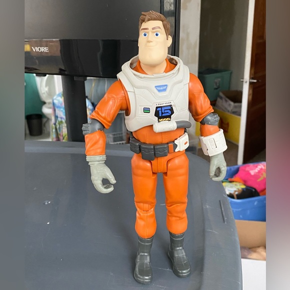 Toys | Disney Pixar Buzz Lightyear Space Ranger Orange Suit Action ...
